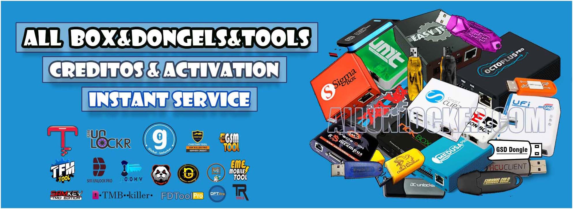 Allunlocker - Direct Source for Remote Services